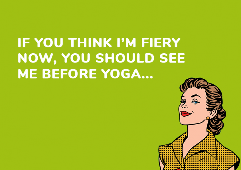 Yoga jokes that will make you laugh about your yoga struggle