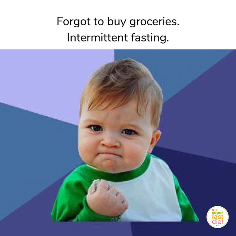 21 funny intermittent fasting memes | SuperFastDiet